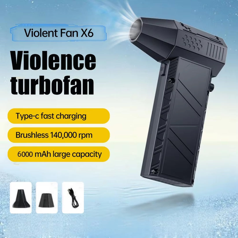 Violent Fan X6 140000RPM Brushless Turbo Jet Blower/Vacuum – Essentially Epic